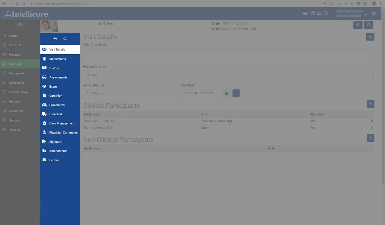 Basic Charting Modules are Completed! - Intellicure