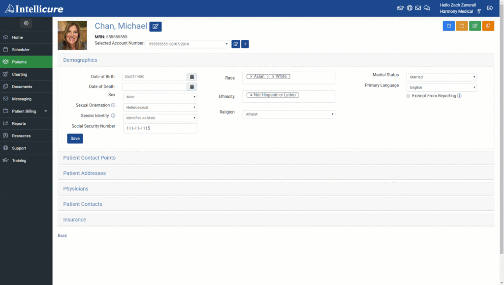 Registering a Patient is So Cool Now! - Intellicure